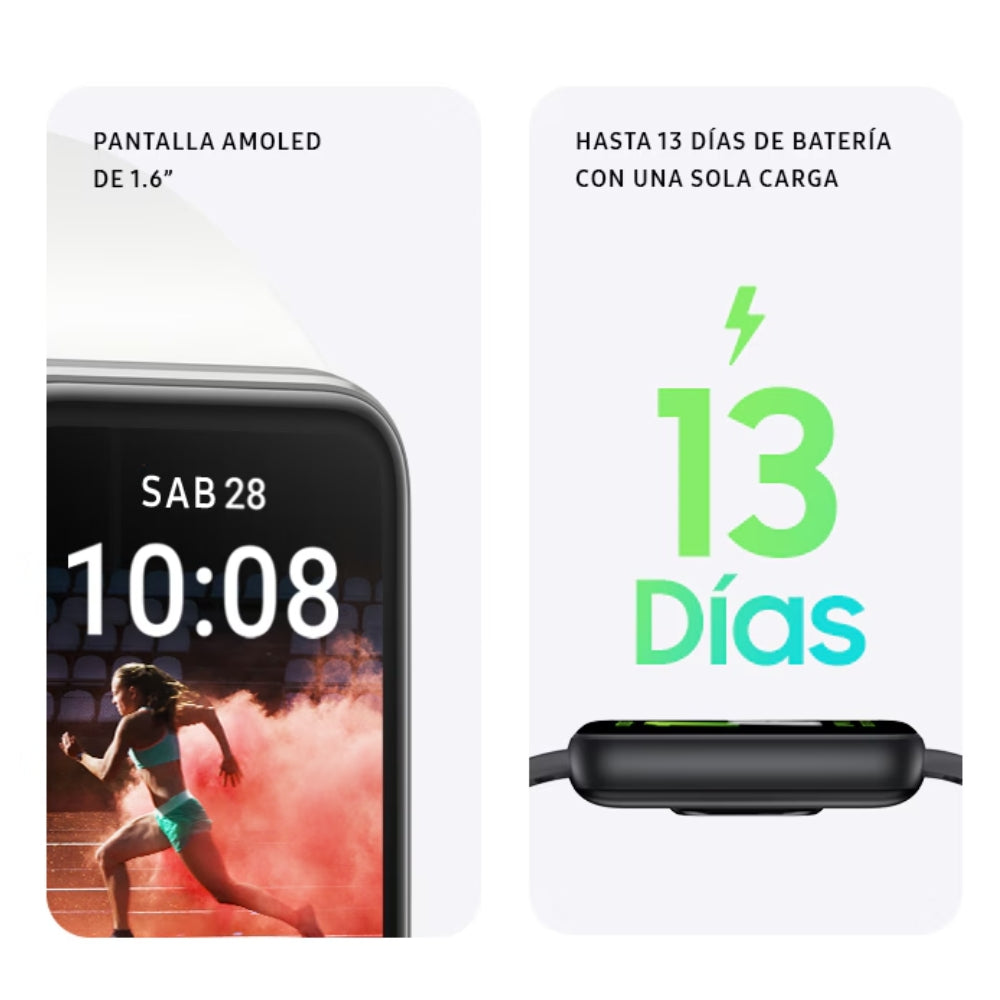 Smart Band Samsung Galaxy Fit3 SM-R390 AMOLED 1.6” Aluminio 5ATM Bater ...